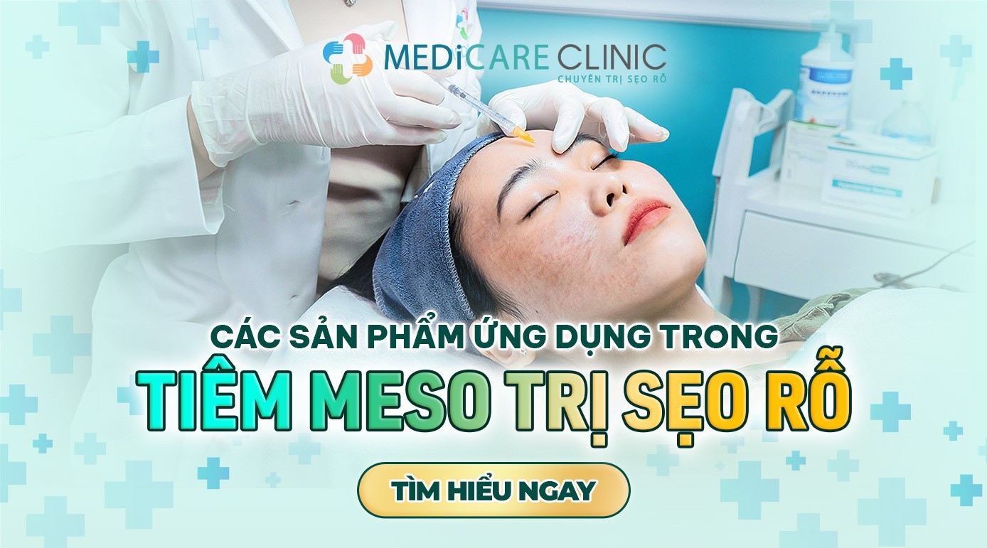 TIÊM MESO TRỊ SẸO RỖ FUSION F-MESO MATRIX - MEDICARE CLINIC